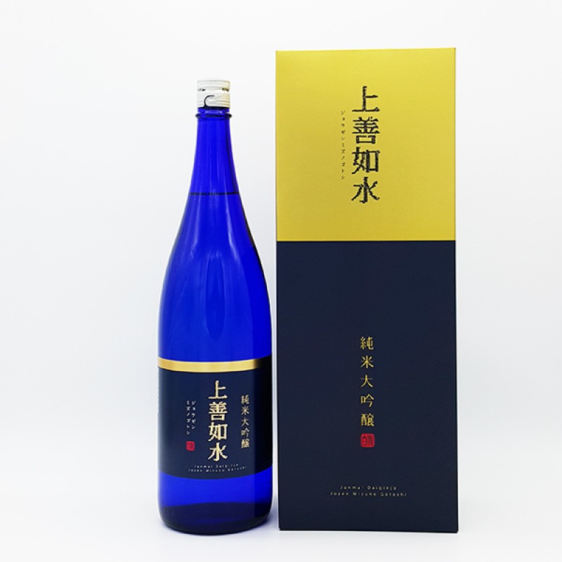 上善如水 純米大吟釀 藍色 18l X3